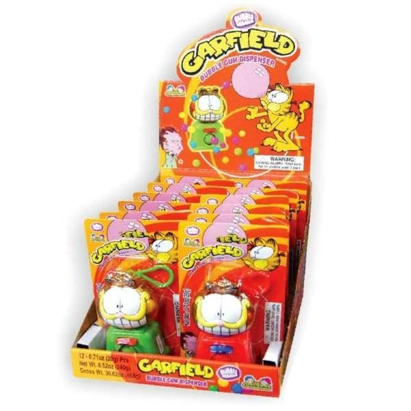 Kidsmania Garfield Bubble Gum Dispenser – Candy Funhouse CA