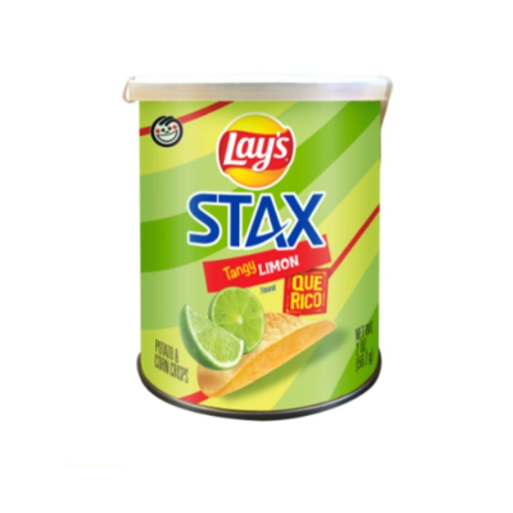 Lay's Stax Tangy Limon - 2oz | Candy Funhouse – Candy Funhouse CA