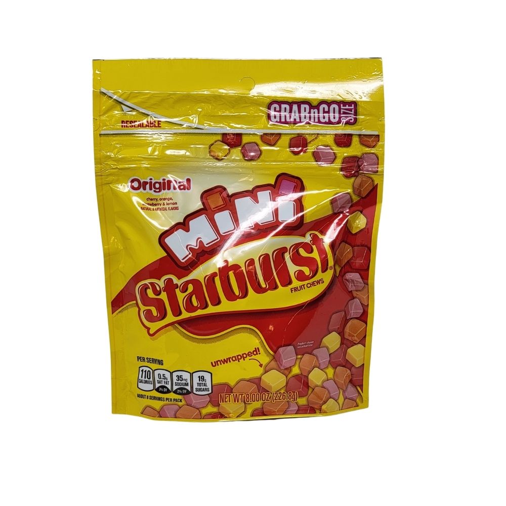 Starburst Mini Original Candy - 8oz | Candy Funhouse – Candy Funhouse CA