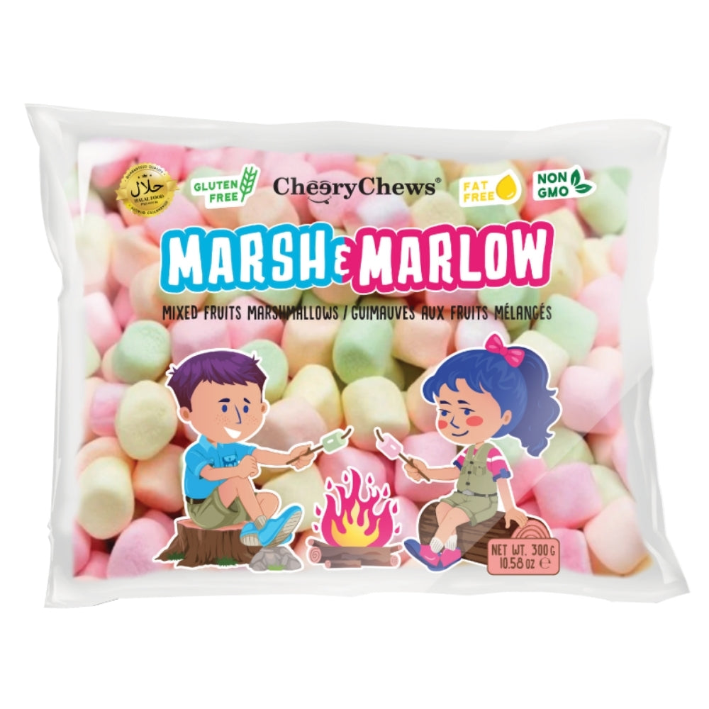 Marsh&Marlow Mini Mixed Fruit Marshmallow - 300g | Candy Funhouse ...