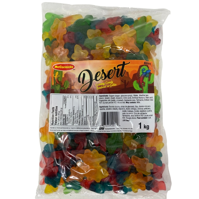 McCormicks Desert Gummy Candy - 1kg | Candy Funhouse
