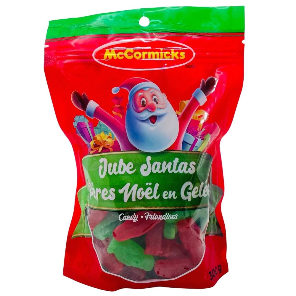 McCormick Jube Santas - 350g | Candy Funhouse – Candy Funhouse CA