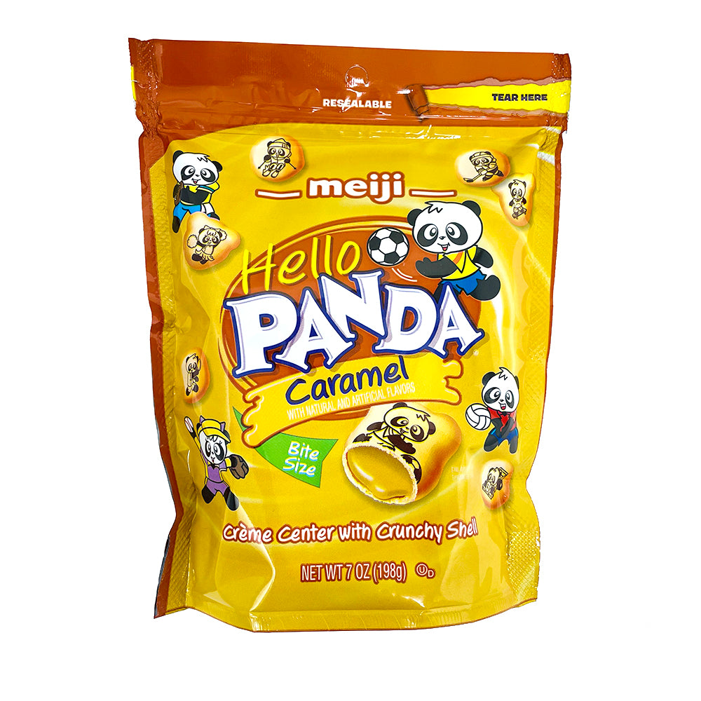 Hello Panda Caramel Pouch - 7oz | Candy Funhouse – Candy Funhouse CA