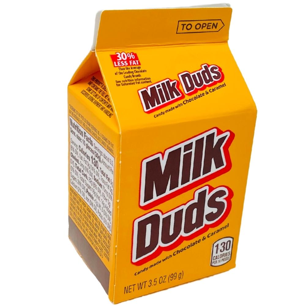 Milk Duds Milk Carton - 3.5oz | Candy Funhouse – Candy Funhouse CA