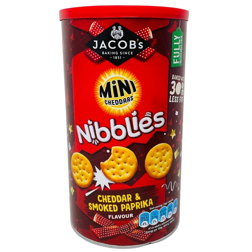 Christmas Jacob's Mini Cheddar & Smoked Paprika Nibblies - 260g – Candy ...