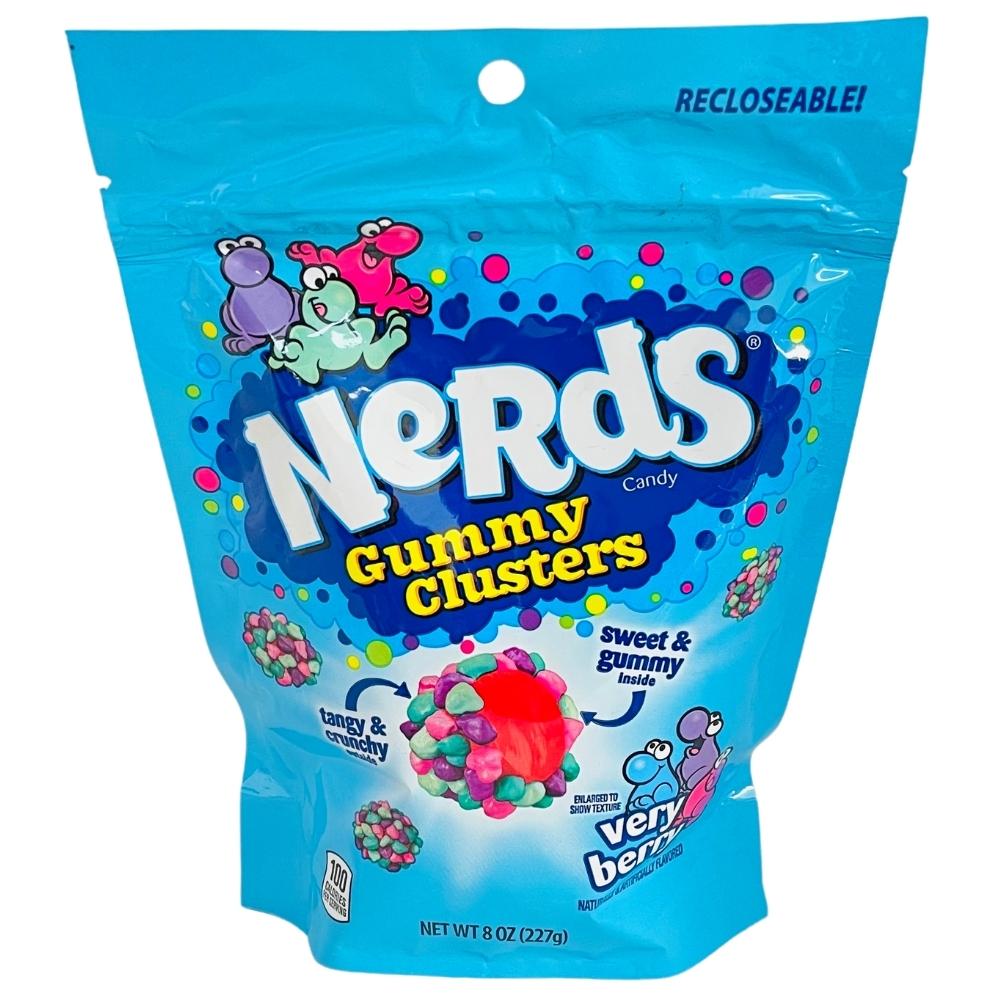 Nerds Gummy Clusters Very Berry - 8oz | Candy Funhouse – Candy Funhouse CA