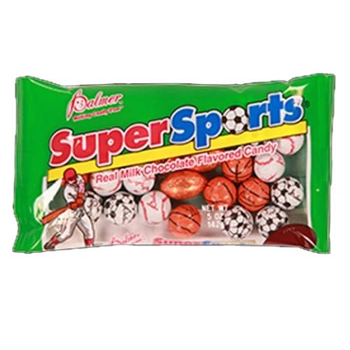 Super Sports Foiled Milk Chocolate Flavoured Candies – Candy Funhouse CA