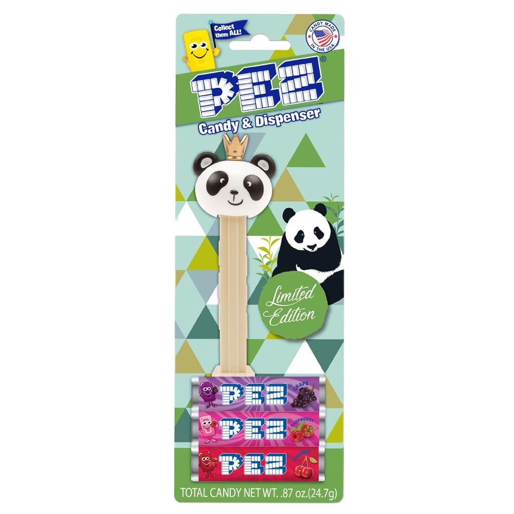 Pez Limited Edition - Panda with Crown | Candy Funhouse – Candy Funhouse CA