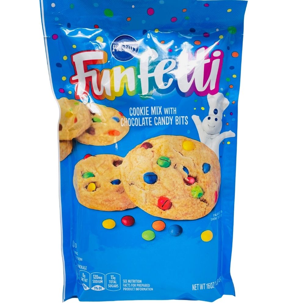 Funfetti Cookie Mix with Chocolate Candy Bits - 454g | Candy Funhouse ...