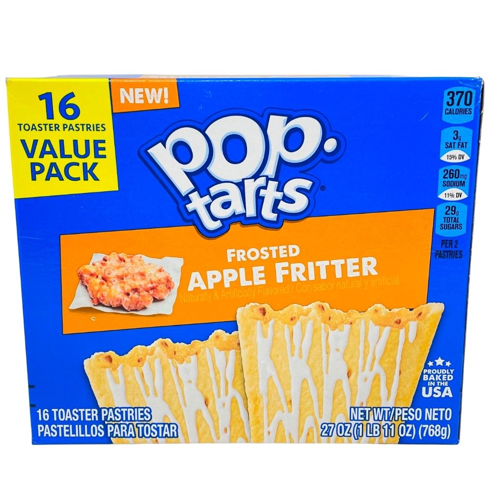 Pop-Tarts Frosted Apple Fritter 16 Pack - 768g | Candy Funhouse – Candy ...