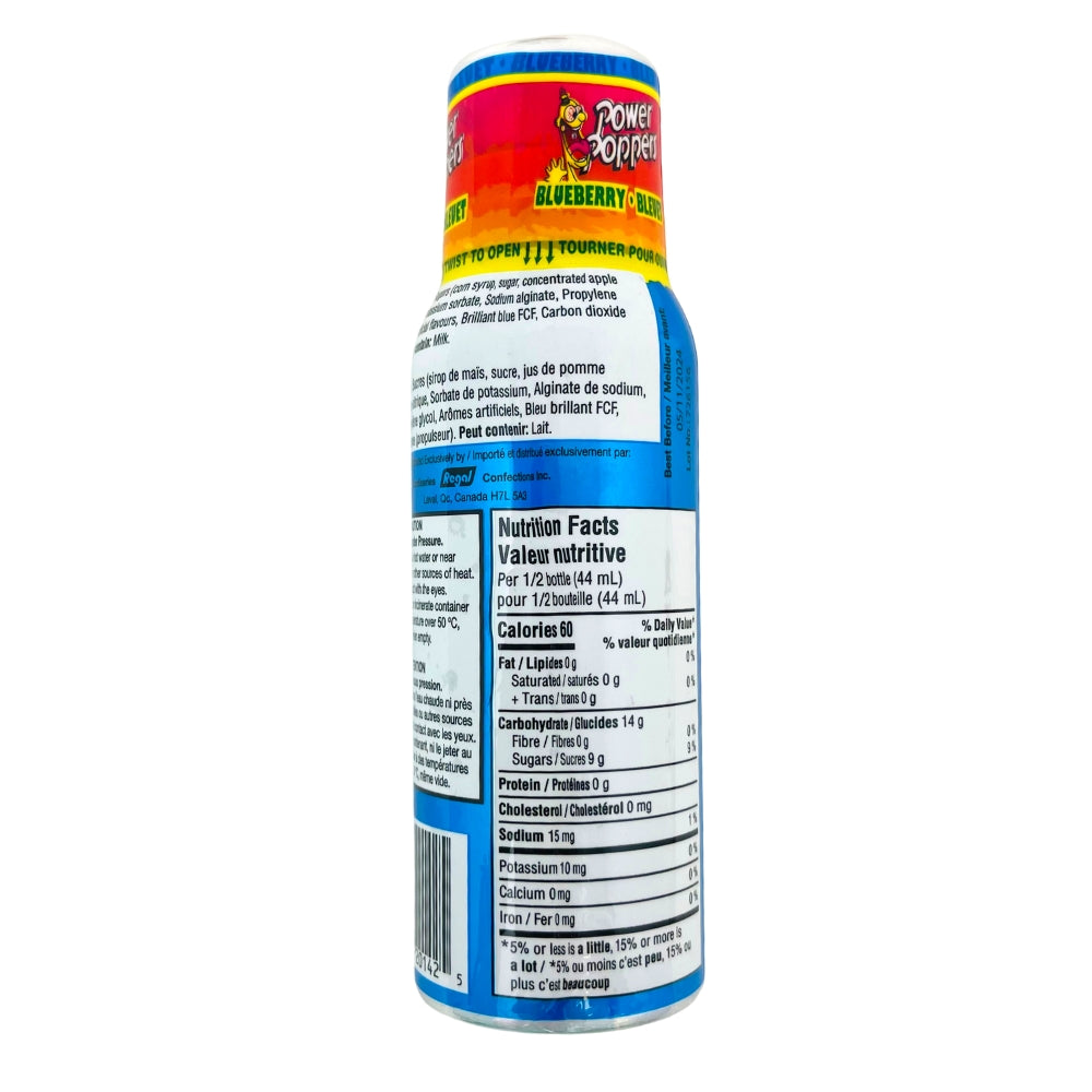 Power Poppers Sour Foami Suret | Candy Funhouse