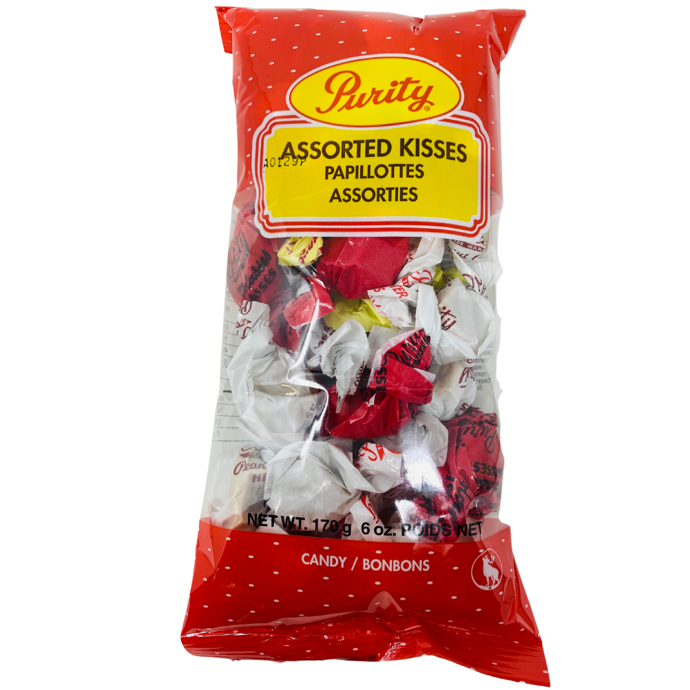 Purity Assorted Kisses - 170g | Candy Funhouse – Candy Funhouse CA