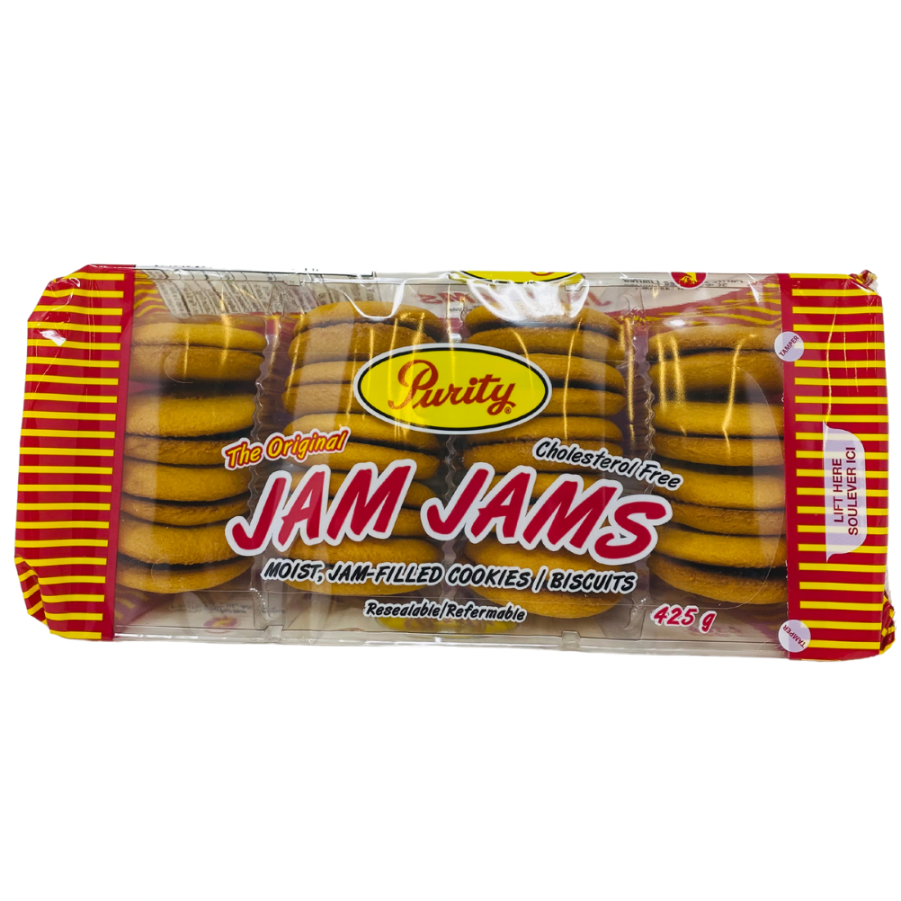 Purity Jam Jams Filled Cookies - 425g | Candy Funhouse – Candy Funhouse CA