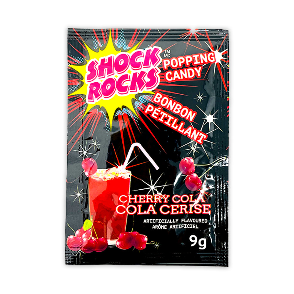 Shock Rocks Cherry Cola Popping Candy | Candy Funhouse – Candy Funhouse CA