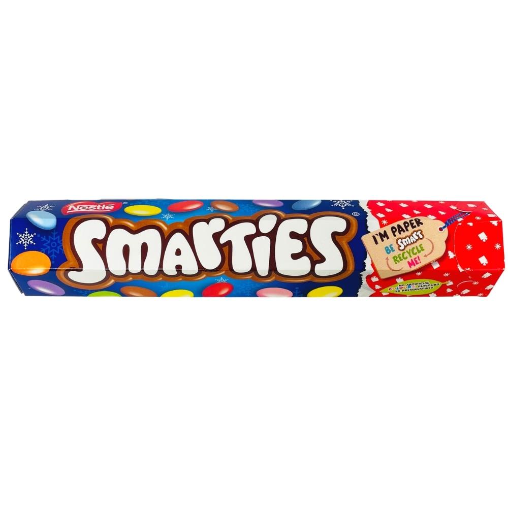 Smarties Christmas Giant Tube UK - 120g | Candy Funhouse – Candy ...