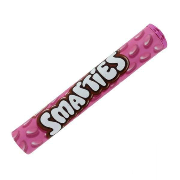 Smarties Pink Giant Tube | British Candy – Candy Funhouse CA