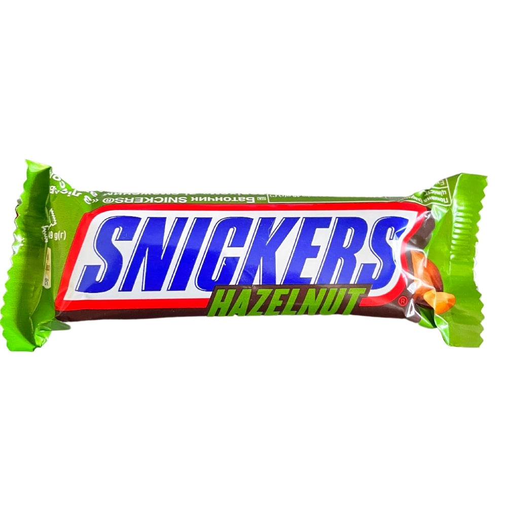 Snickers Hazelnut Russia - 49g | Candy Funhouse – Candy Funhouse CA