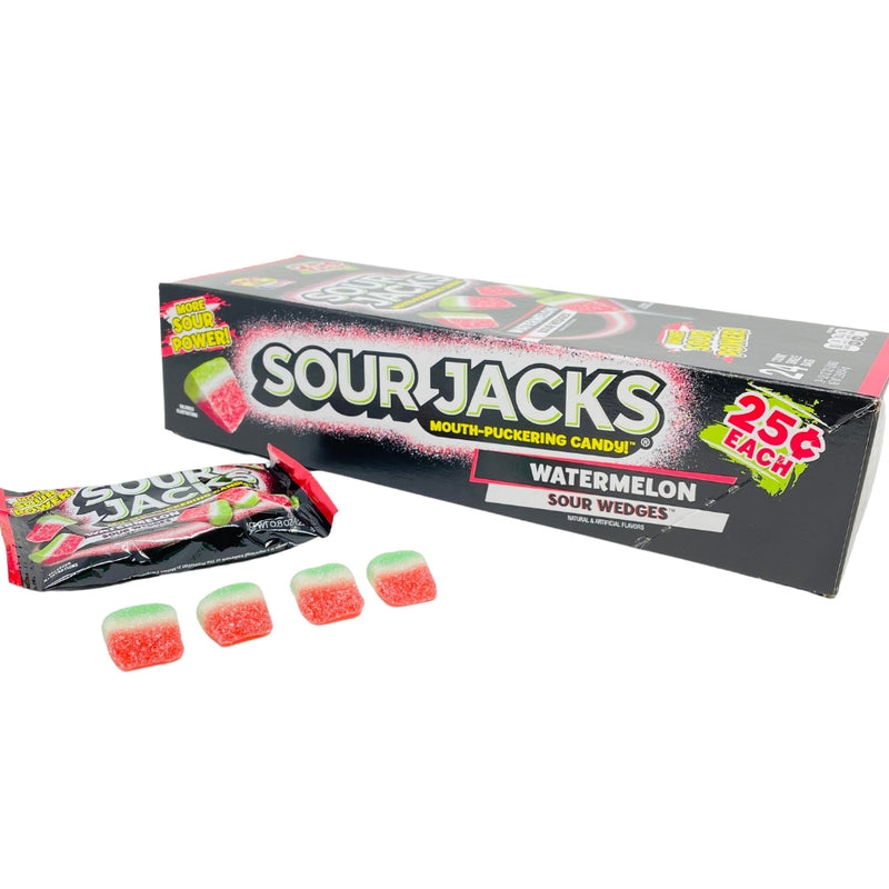 Sour Jacks Watermelon 24ct | Candy Funhouse