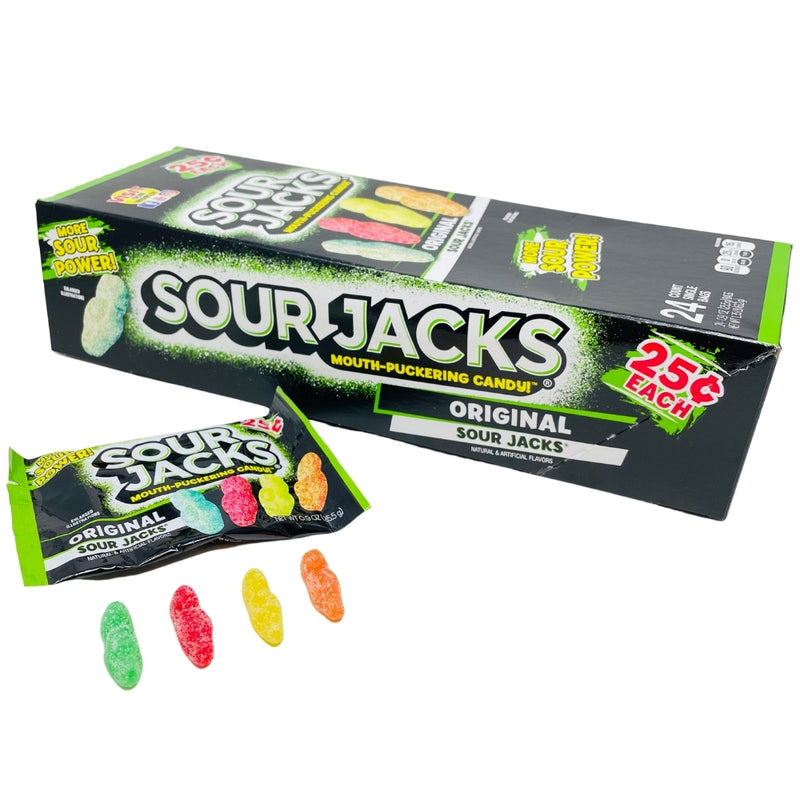 Sour Jacks Original 24ct | Candy Funhouse
