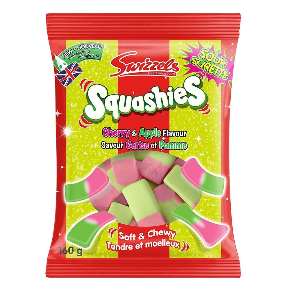 Swizzels Squashies Cherry & Apple | British Candy – Candy Funhouse CA