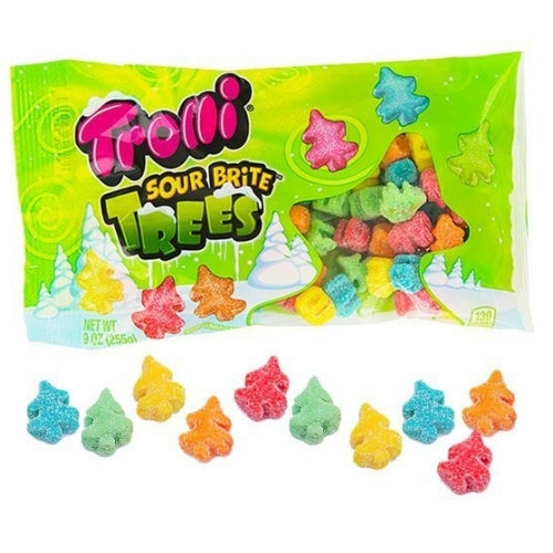 Trolli Sour Christmas Trees - 9oz | Candy Funhouse – Candy Funhouse CA