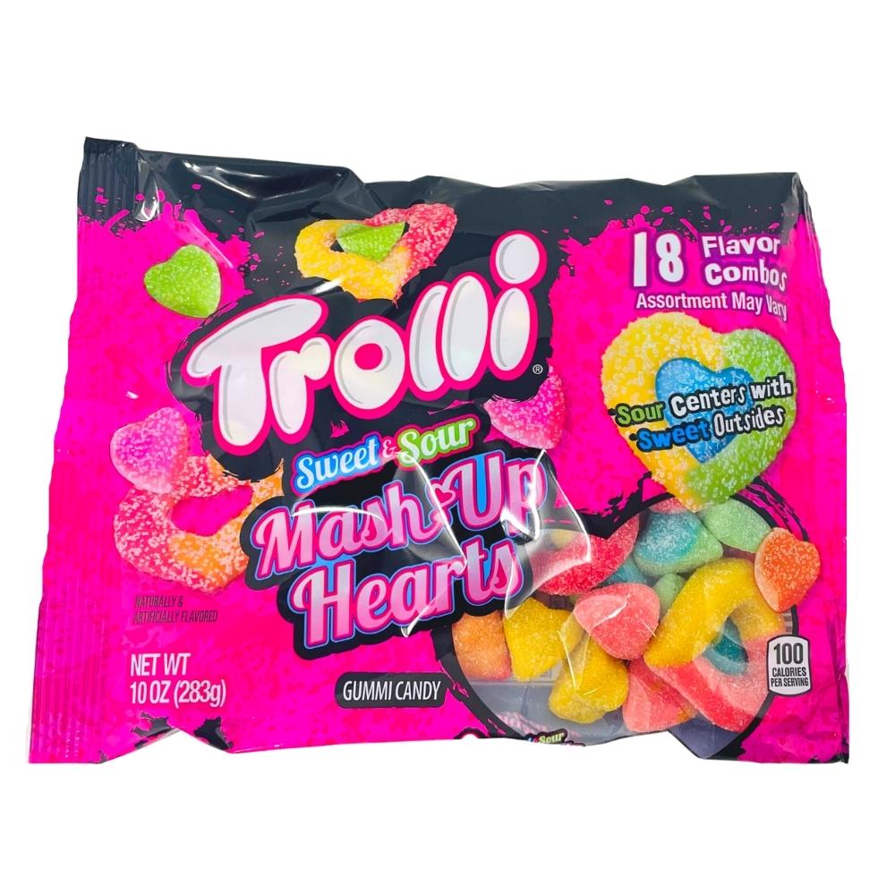 Trolli Sweet & Sour Mashup Hearts - 10oz | Candy Funhouse – Candy ...