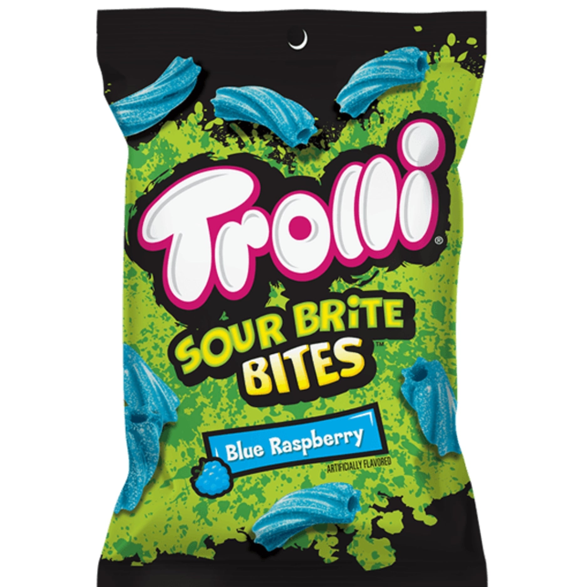 Trolli Sour Brite Bites Blue Raspberry - 4oz | Candy Funhouse – Candy ...