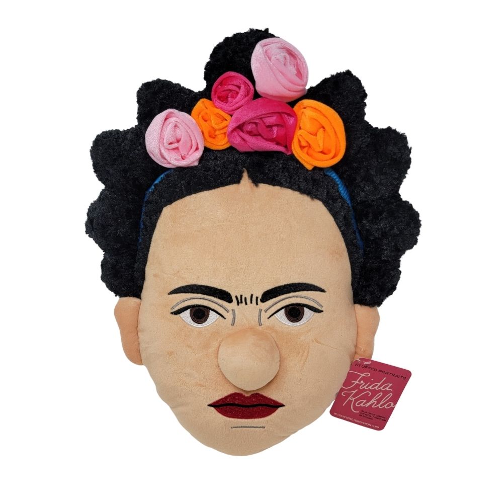 Frida Kahlo Stuffed Portraits Throw Pillow | Candy Funhouse – Candy ...