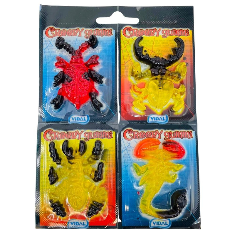 Vidal Creepy Gummy 4pk | Candy Funhouse