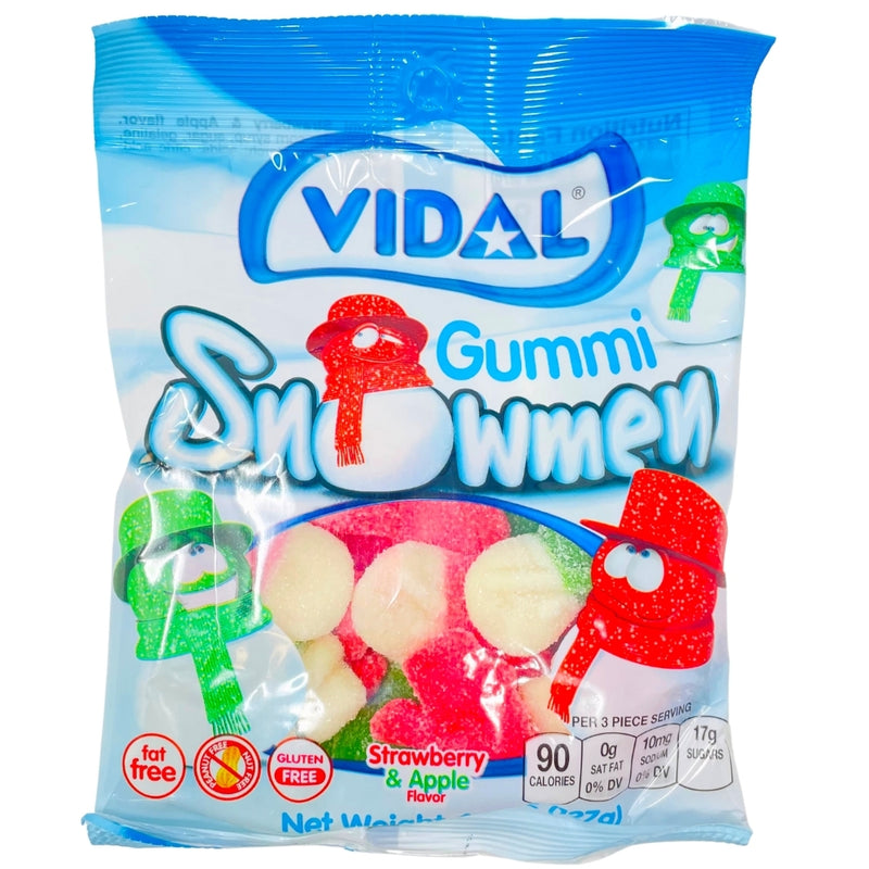 Vidal Gummi Snowmen | Candy Funhouse