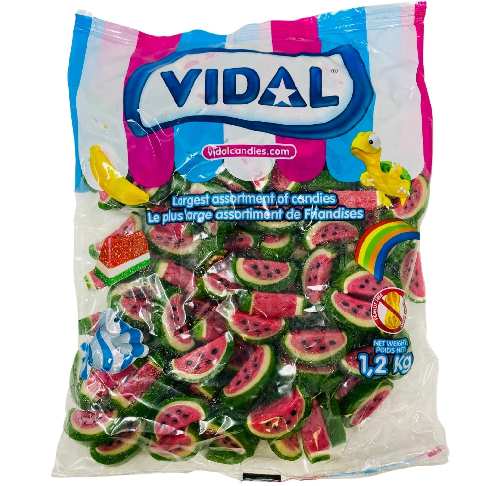 Vidal Watermelon Bites - 1.2kg | Candy Funhouse – Candy Funhouse CA