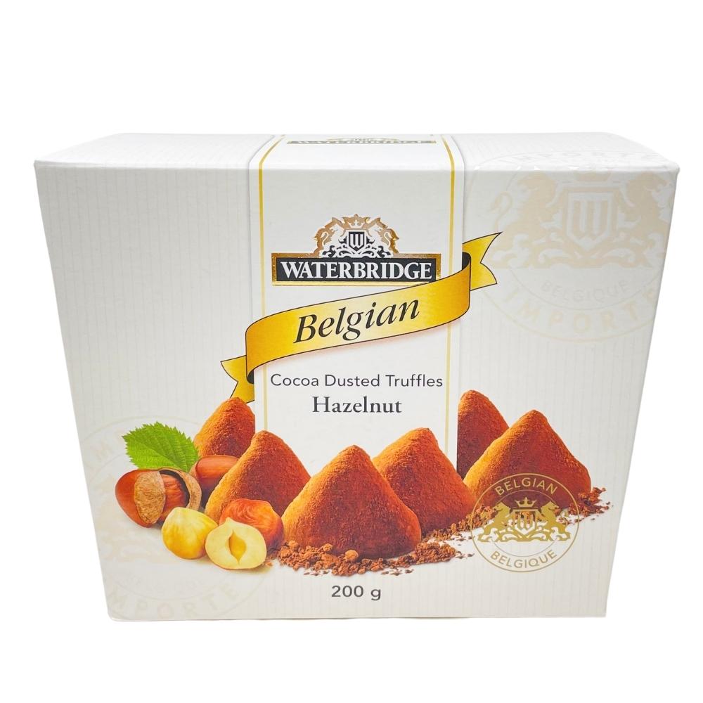 Waterbridge Belgian Milk Chocolate Hazelnut Truffles | Candy Funhouse ...
