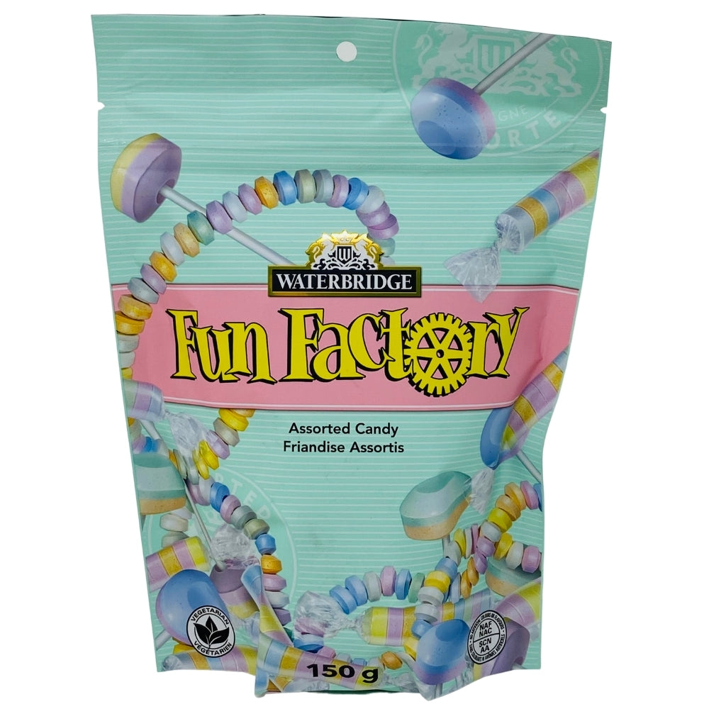Waterbridge Fun Factory Candy - 150g | Candy Funhouse – Candy Funhouse CA